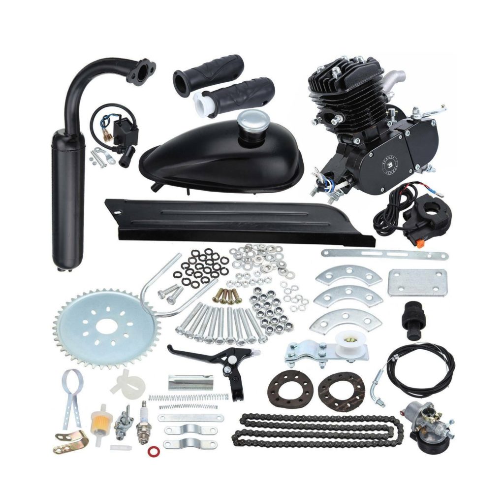 Kit Motor Completo 80cc - Preto - Bicicletas a Motor Online