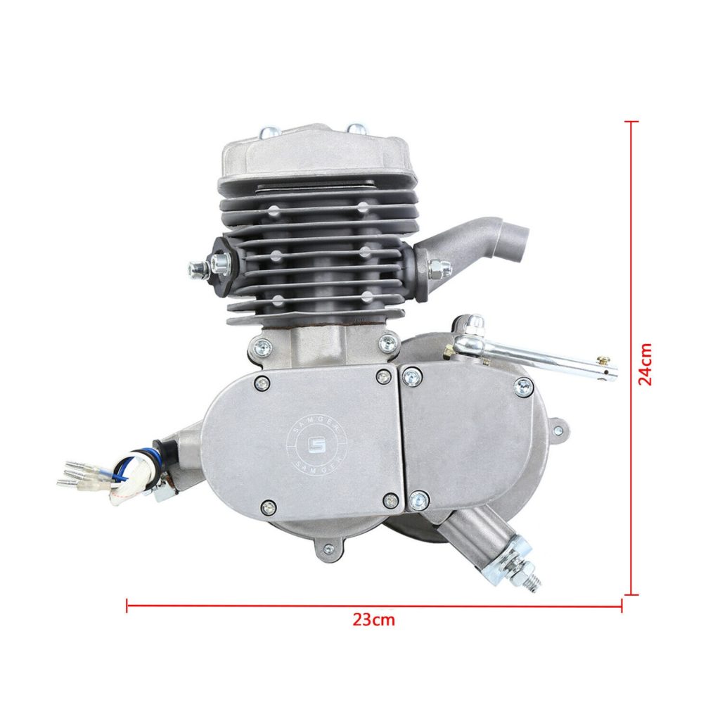 Kit Motor Completo 80cc - Cinza - Bicicletas a Motor Online